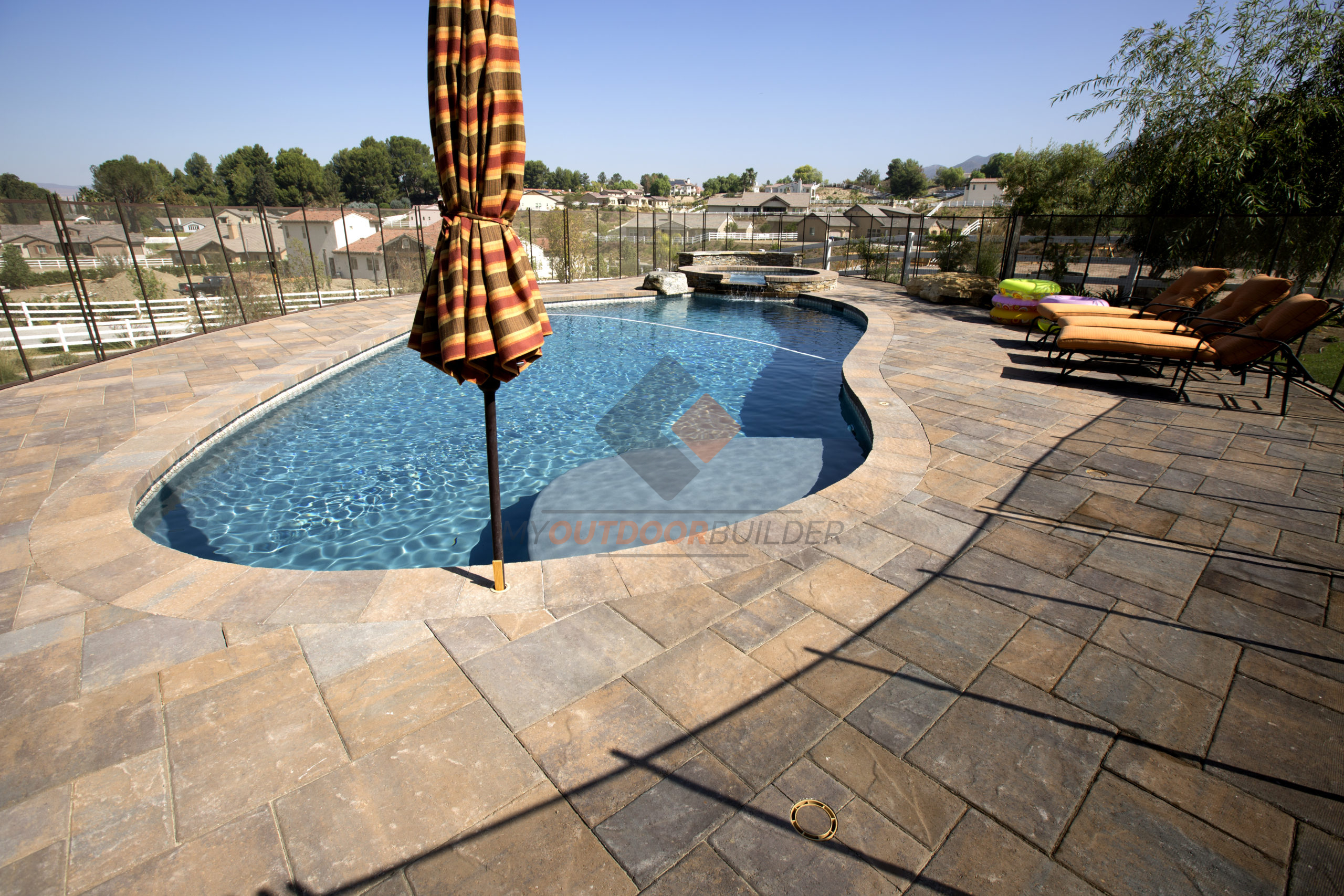 Pool Decks Pavers - My Outdoor Builder
